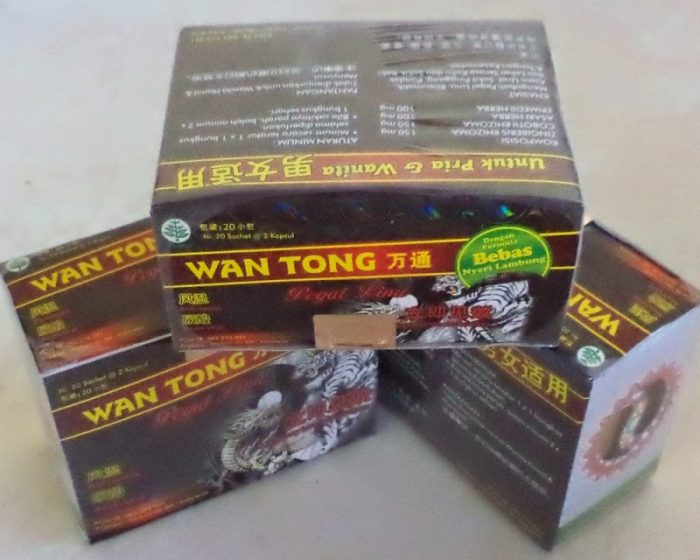 BPOM sita jamu ilegal senilai Rp.15,7 M, salah satunya merek Wantong ...