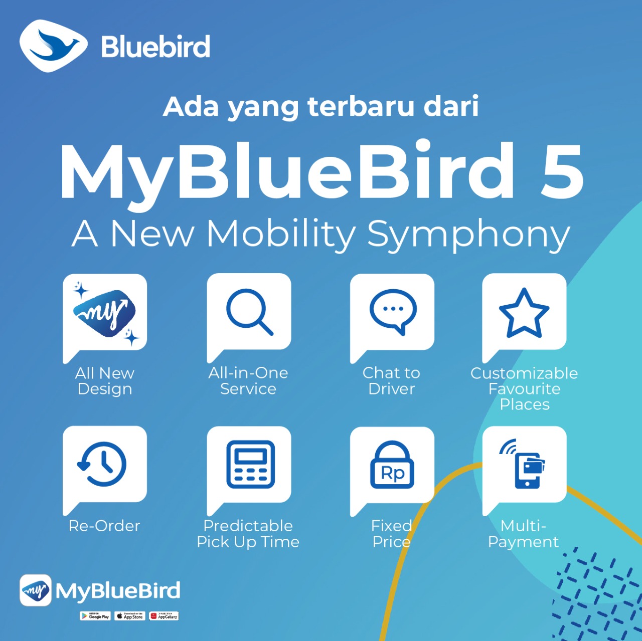 Bluebird Secara Resmi luncurkan Versi Terbaru Aplikasi MyBlueBird - INAnews