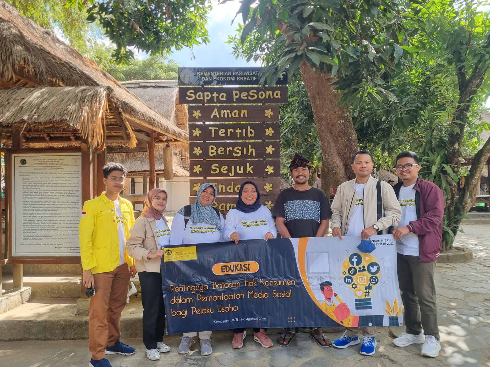 SKSG UI Beri Edukasi pada UMKM Agar Produk Lokal NTB Makin Dikenal ...