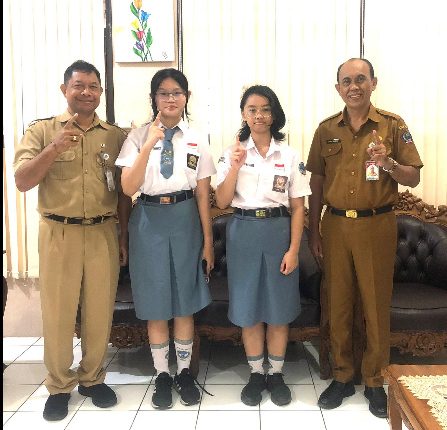 Lolos Ketingkat Nasional, Kedua Siswi Ini Menjadi Kebanggaan SMA 1 ...