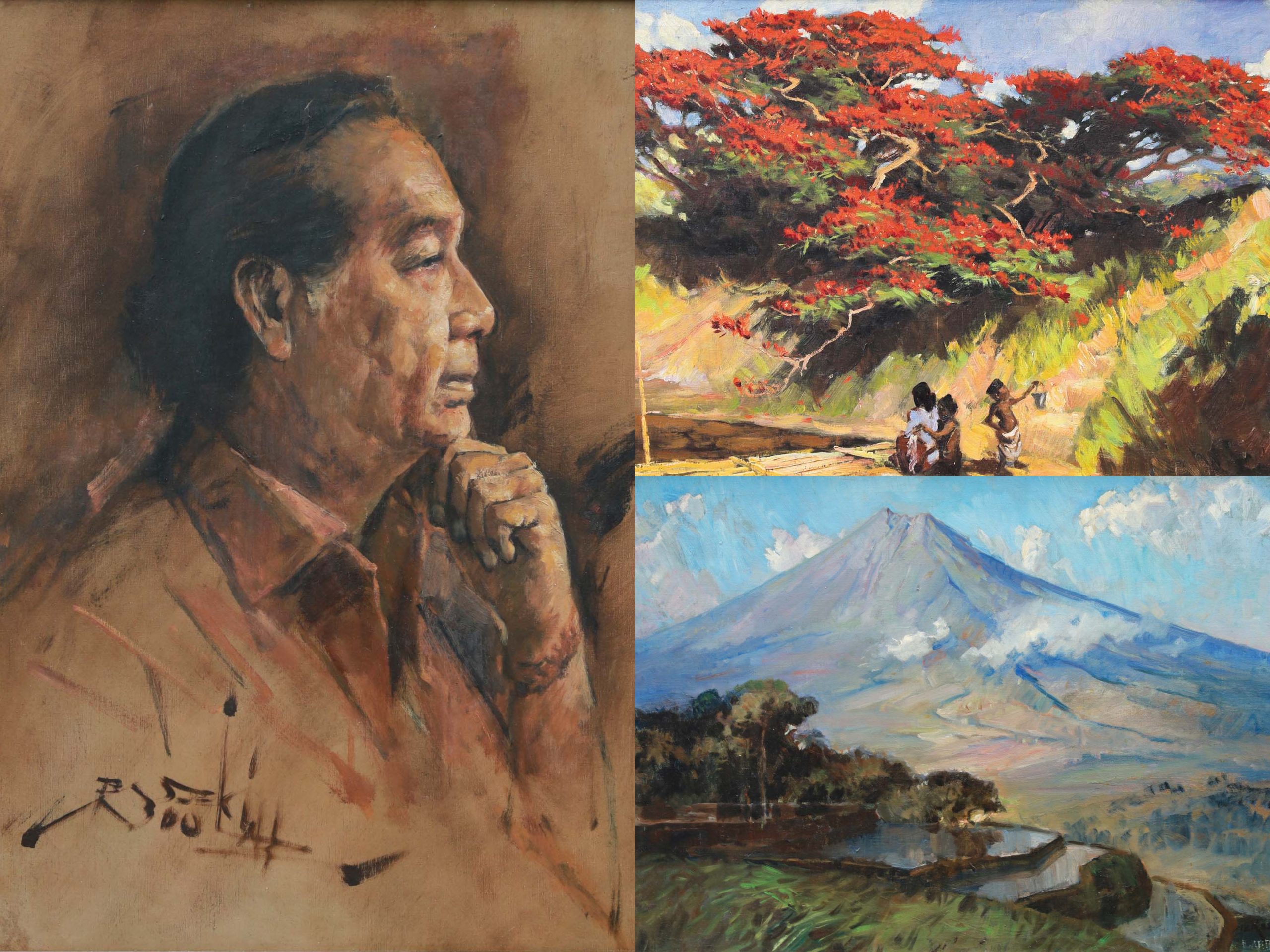 Lukisan Maestro Basoeki Abdullah Jadi Incaran Kolektor di Global ...