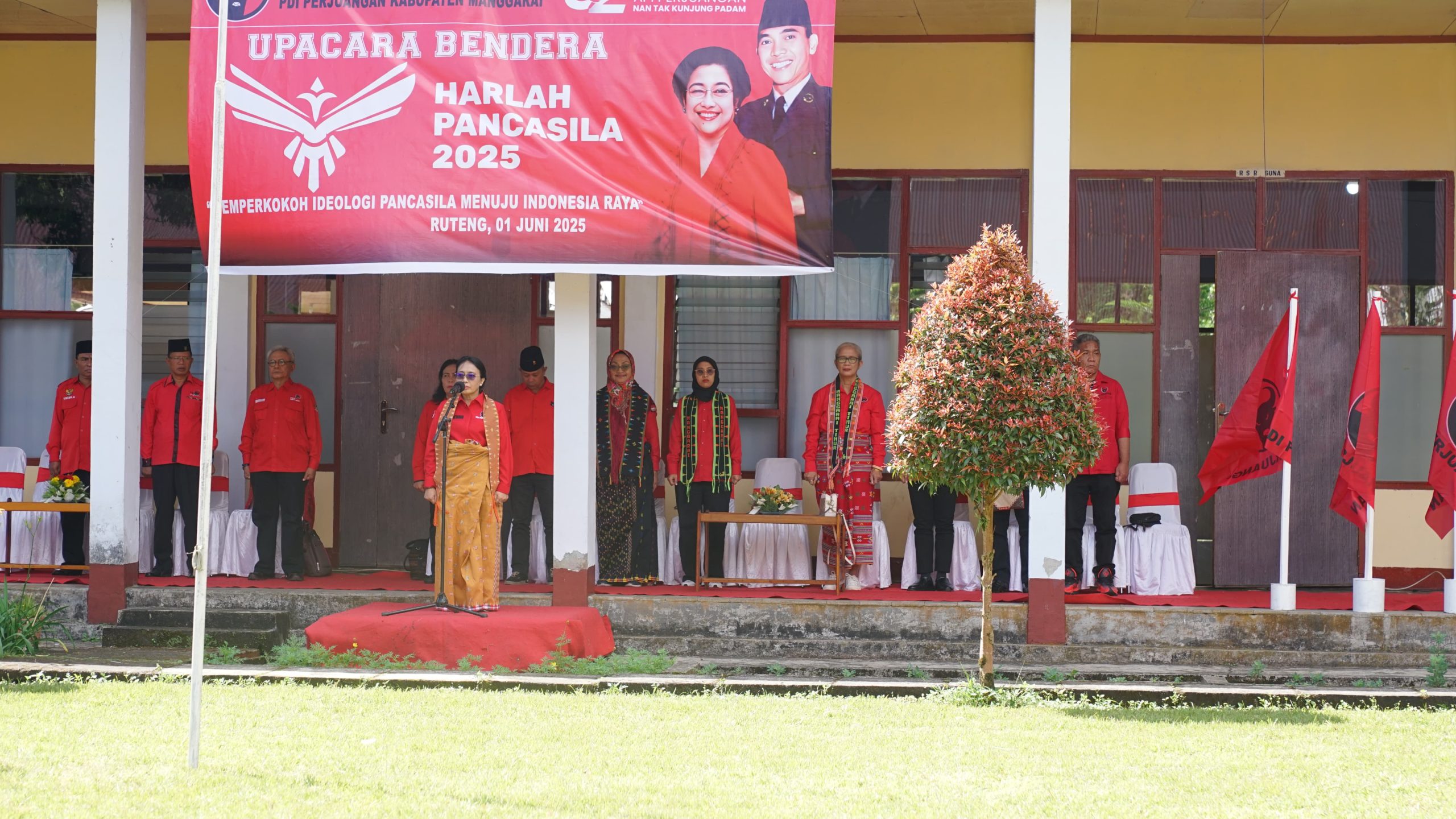 Bintang Puspayoga Pimpin Upacara Hari Lahir Pancasila di Manggarai ...